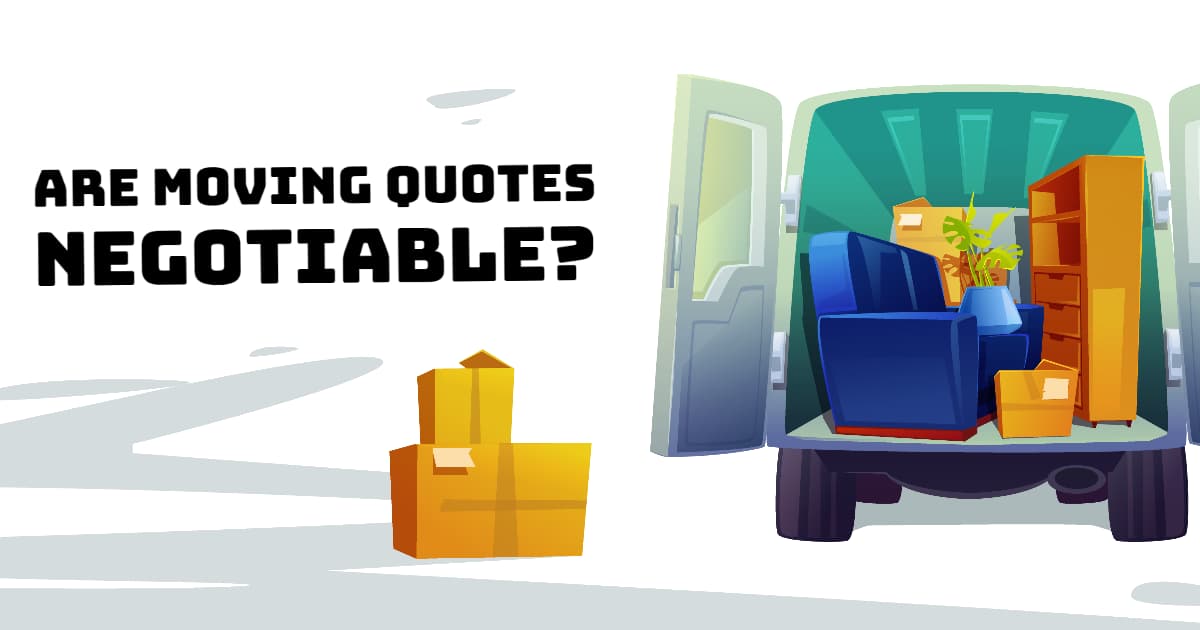 Are Moving Quotes Subject to Negotiation? - 1Support