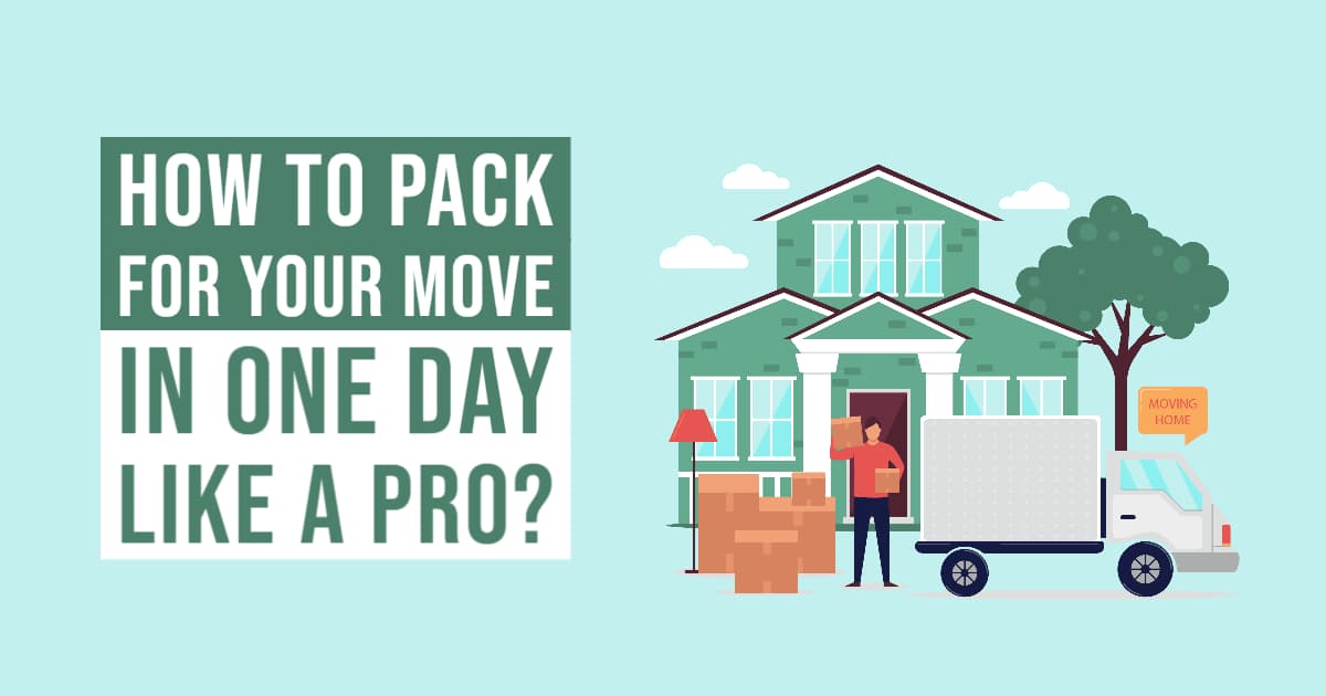 How to Pack for Your Move in One Day Like a Pro – Fast & Stress-Free ...